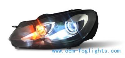 China VOLKSWAGEN GOLF waterproof and shockproof LED light bar GTI Hid Headlamps for sale