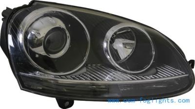 China LED light bar, black / chrome housing and clear projector Volkswagen Sagitar Hid Headlamps for sale