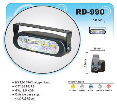 China SUV / Jeep front bumper fog lamp, Off Road 12V, 55W halogen H3 bulb Fog Light for sale