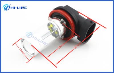 China Cree 40 Watt LED Fog Light Bulbs Mirror Reflector With H8 LED fog bulbs for sale
