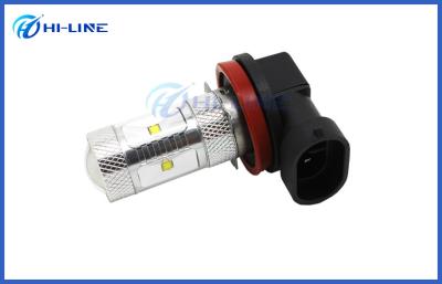 China 30W H10 LED Fog Light Bulbs Mirror Reflector CREE Chip 720LM 24V / 12V for sale