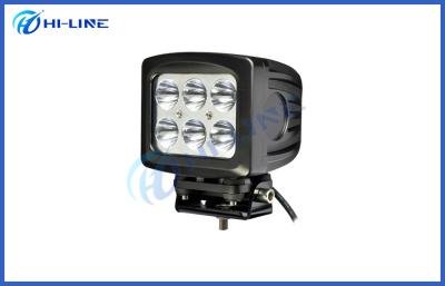 China 60W High Power Truck LED Driving Work Lights 24V For SUV / Offroad / 4WD 6000K for sale