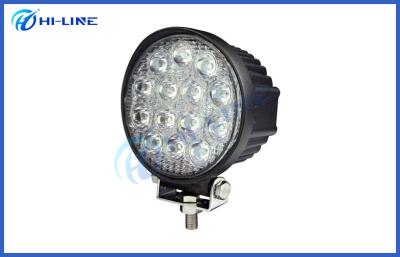 China Aluminum 42 Watt 4.6 inch LED Vehicle Work Lights , Trucks SUV 4X4 Flood Spot Auto Lights for sale