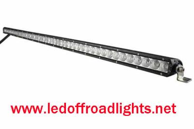 China Single row 240W off road LED light bar,led light bars for trucks for sale