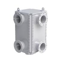 China Full Welded Plate Heat Exchanger Compabloc Heat Exchanger For Oil Heating and Cooling for sale