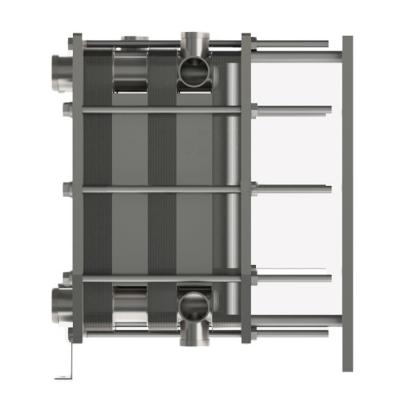 China NBR Sanitaire gasketplaat warmtewisselaar roestvrij staal frame Fad klasse Te koop