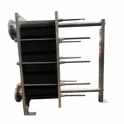 China Manufacturer Water to Water Stainless Steel 304 Gasket Plate Heat Exchanger for Food Industry Te koop