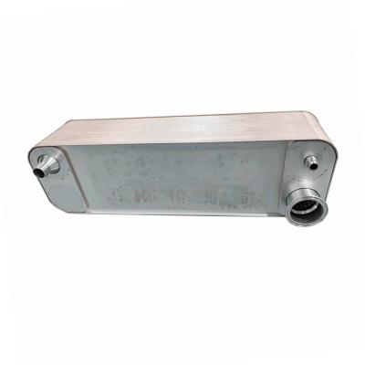 Cina High Temperature Durable Copper Brazed Plate Heat Exchanger for Dairy Water Chiller in vendita