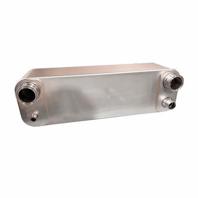 Cina Plate Heat Exchanger Brazed Stainless Steel Brazed Plate Heat Exchanger for Drinking Water System in vendita