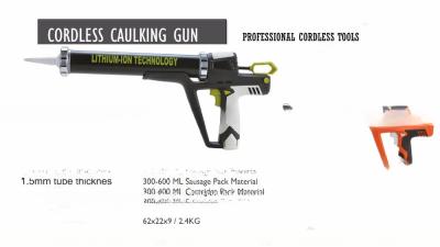 Cina Economy Lithium Tipo 310ml Cartuccia Sigilante Batteria al litio Caulking Gun in vendita