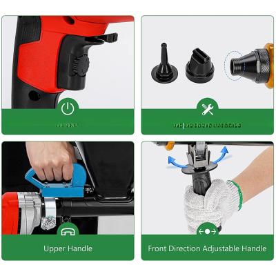 Cina 110V Motore elettrico a mortaio con spruzzatore portatile con due ugelli in vendita