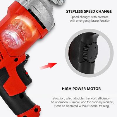 Cina 110V Motore elettrico a mortaio con spruzzatore portatile con due ugelli in vendita