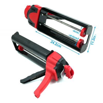 Cina 600 ml 1:1 Pistola Epossidica Rossa Pistola a cartuccia a doppia componente per il calcificazione in vendita
