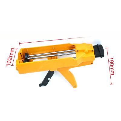 Cina 400 mL 1:1 spessore ABS cartuccia a doppio componente adesivo pistola di calcolazione epossidica in vendita