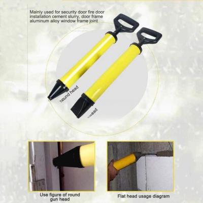Cina Porta di sicurezza Cimento Calce Caulking Strumento Mortero Applicatore puntando spruzzatore pistola di imballaggio in vendita