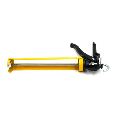 Cina Cradle Steel Skeleton Frame Sealant Caulking Gun Dripless 400ml Rotante in vendita