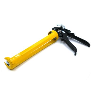 Cina Cradle Steel Skeleton Frame Sealant Caulking Gun Dripless 400ml Rotante in vendita