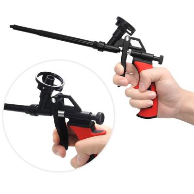 China Caulking Gun Spray Applicatie Applicator Eén component Hoogwaardig polyurethaan/ PU Uitbreidingsfoampistool Te koop