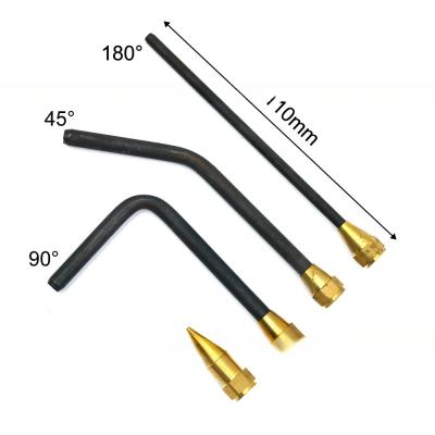 中国 プー泡銃のための180度回転式スプレー銅ノズルの尖端 販売のため