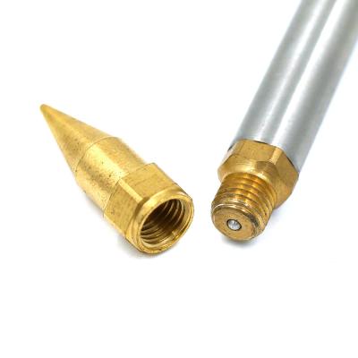 Cina 1 mm di diametro zinco placcato oro olio generico spray pistola filo punto punta ugello in vendita