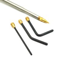 China 4pcs Universal Rotatable Point Tip Thread Spray Nozzle for hand pu foam gun for sale
