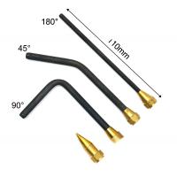 China 4pcs Universal Rotatable Point Tip Thread Spray Nozzle for hand pu foam gun for sale