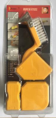 Cina Scraper di sigillante Kit di strumenti di scarico del sigillante di silicio 3pcs Scrapers & Brush & Stainless Steel Removal Tool in vendita