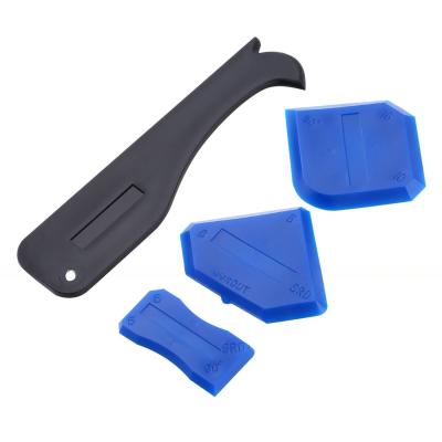 China Gralha de selante de silicone Spatula de silicone Selante de acabamento de ferramenta Kit de ferramentas de calafação para um acabamento perfeito à venda