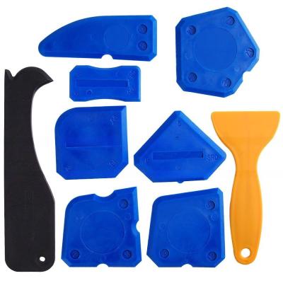 Cina Pro Caulk Kit di attrezzature per il calcificazione Attrezzatura di finitura del sigillante (9 pezzi) in vendita