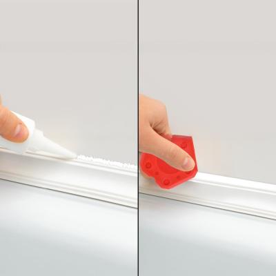 Cina 12 pezzi Kit di attrezzi per il sigillamento Strumento di finitura del sigillante in silicone Grutta raschiatore di gres Rimuovere ugello di gres Cappotti in vendita