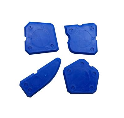 Cina Kit di attrezzi per la rimozione e la finitura del calco del sigillante in silicone - 3 in 1 strumento per rimuovere il raschietto del sigillante con strumento di calco lisciante in 4 pezzi in vendita