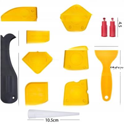 Cina 12pcs Kit di attrezzi per la calcificazione Silicone Sealant Buddy Silicone Trowel in vendita