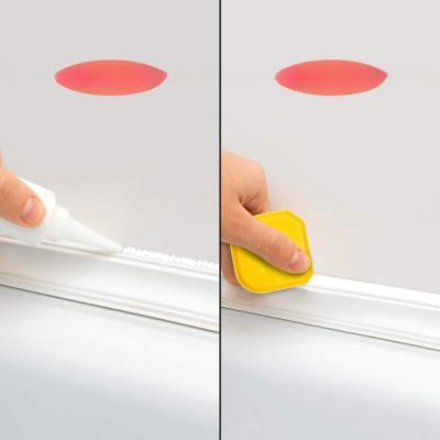 Cina 12pcs Kit di attrezzi per la calcificazione Silicone Sealant Buddy Silicone Trowel in vendita