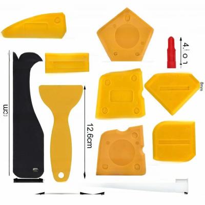 中国 17 パーツ キャッシング ツール キット シリコン 密封剤 仕上げ ツール グルート スクラッパー キャッシング リモバー と キャッシング ノズル 販売のため