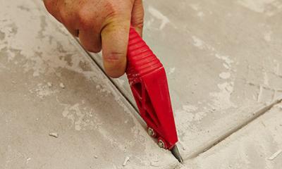 Cina Carbide Grit Tile Grout Saw Blade con maniglia di plastica in vendita