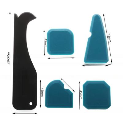 中国 DIY 5Pcs/Set シリコン密封剤の拡散器 スパチュラスクラパー スムージングセメントカーク除去ツールキット 販売のため