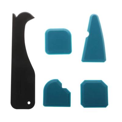 中国 DIY 5Pcs/Set シリコン密封剤の拡散器 スパチュラスクラパー スムージングセメントカーク除去ツールキット 販売のため