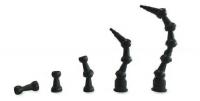 China 2 PACK Flexible Silicone Caulking Nozzles for sale