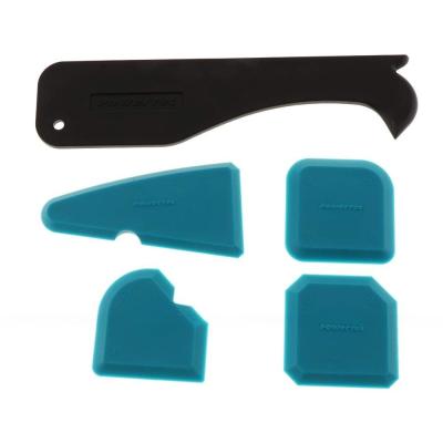 China 5x Afdichtingsmiddelen, Silikon Glut Remover Schraper en Spatula Smoothing Caulking Tool voor Keuken Badkamer en meer Te koop