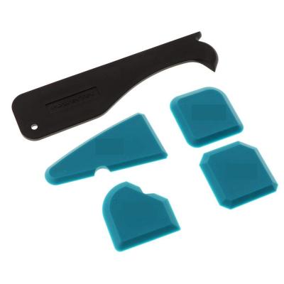 China 5x Afdichtingsmiddelen, Silikon Glut Remover Schraper en Spatula Smoothing Caulking Tool voor Keuken Badkamer en meer Te koop