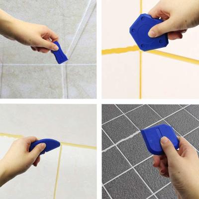 中国 カールキット 20 PCS カール除去器 シリコン グルート スクラパー 密封剤 仕上げツール ノズル カールキャップ 交換可能 販売のため