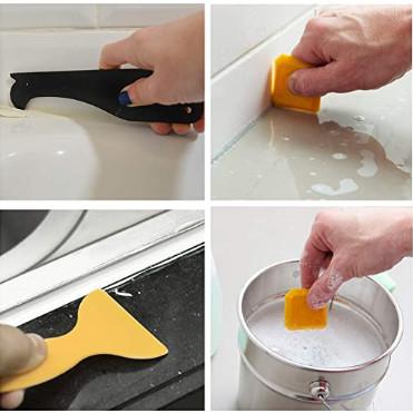Cina 17 pezzi Kit di attrezzatura di sigillamento includono Silicone sigillante finitura strumento grumi scraper sigillatore ugello in vendita