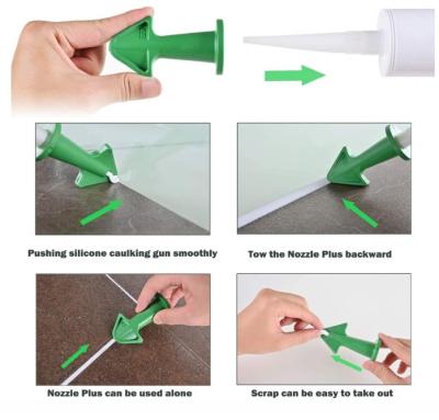 Cina 13pcs gomma sigillante ugello Plus raschiatori sigillante raschiatori silicone sigillante strumento di sigillamento kit in vendita