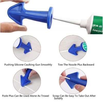 Cina 3 in 1 Strumenti per la rimozione del calco con testa in acciaio inossidabile Silicone Sealant Finishing Tool Grut Scraper 13pcs Caulking Tool Kit in vendita