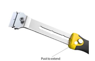China 2 PCS Multi-Purpose Razor Scraper Set -Adjustação de comprimento do punho, ferramenta de limpeza, ferramenta de calafação à venda