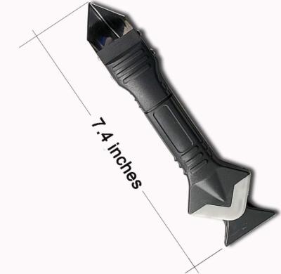 Cina Kit di attrezzi per il caulking, silicone troweling pad liscio con vecchio scraper in acciaio inossidabile, scraper sigillante in vendita