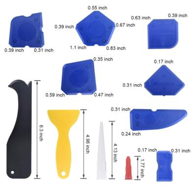 中国 23 PCS キャッシングツールキット, 3 in 1 キャッシングツール シリコンシールメント仕上げツール, グルートスクラッパー キャッシングリモバーとキャッシングノズルと 販売のため