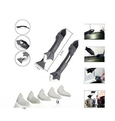 中国 23 PCS キャッシングツールキット, 3 in 1 キャッシングツール シリコンシールメント仕上げツール, グルートスクラッパー キャッシングリモバーとキャッシングノズルと 販売のため
