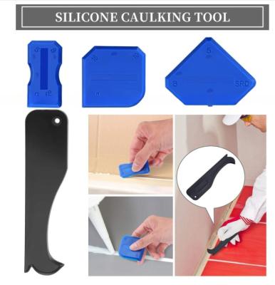 Cina 6 in 1 Silicone strumento di calcificazione, strumento di calcificazione set di acciaio inossidabile sigillante kit di ugello di calcificazione, kit di finitura applicatore in vendita