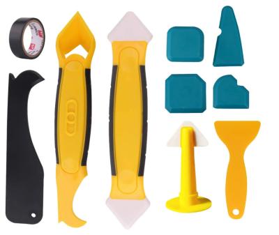 Cina Strumento di rimozione del sigillante di silicone Kit di attrezzature per la calcificazione con raschiatore di plastica / rimozione del calciatore / ugello Perfetto per il bagno in vendita